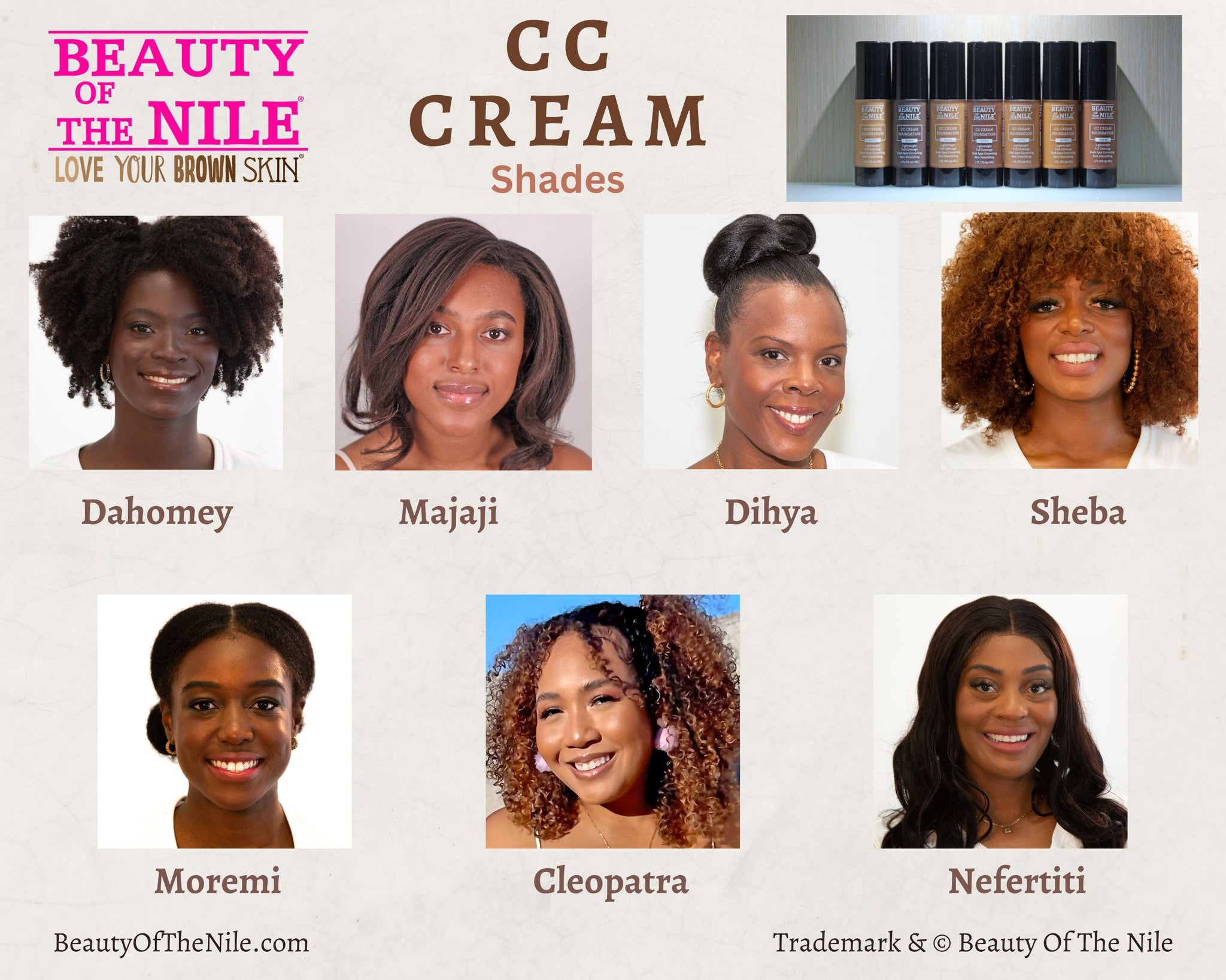 Foundation: Beauty of the Nile Matte Foundation - Assorted colors