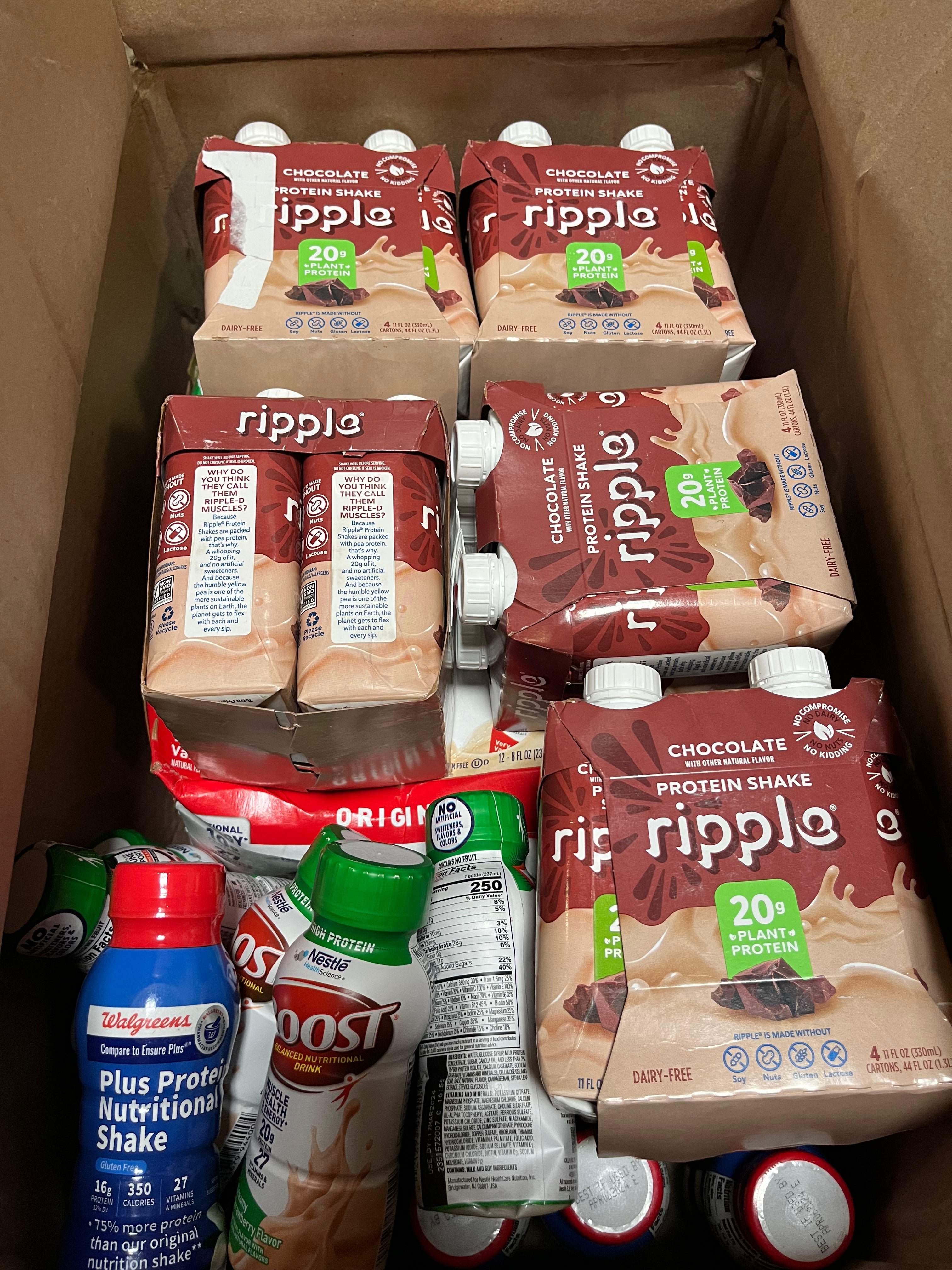 Protein & Meal Supplement Drinks: Assorted Box – GiveNKind