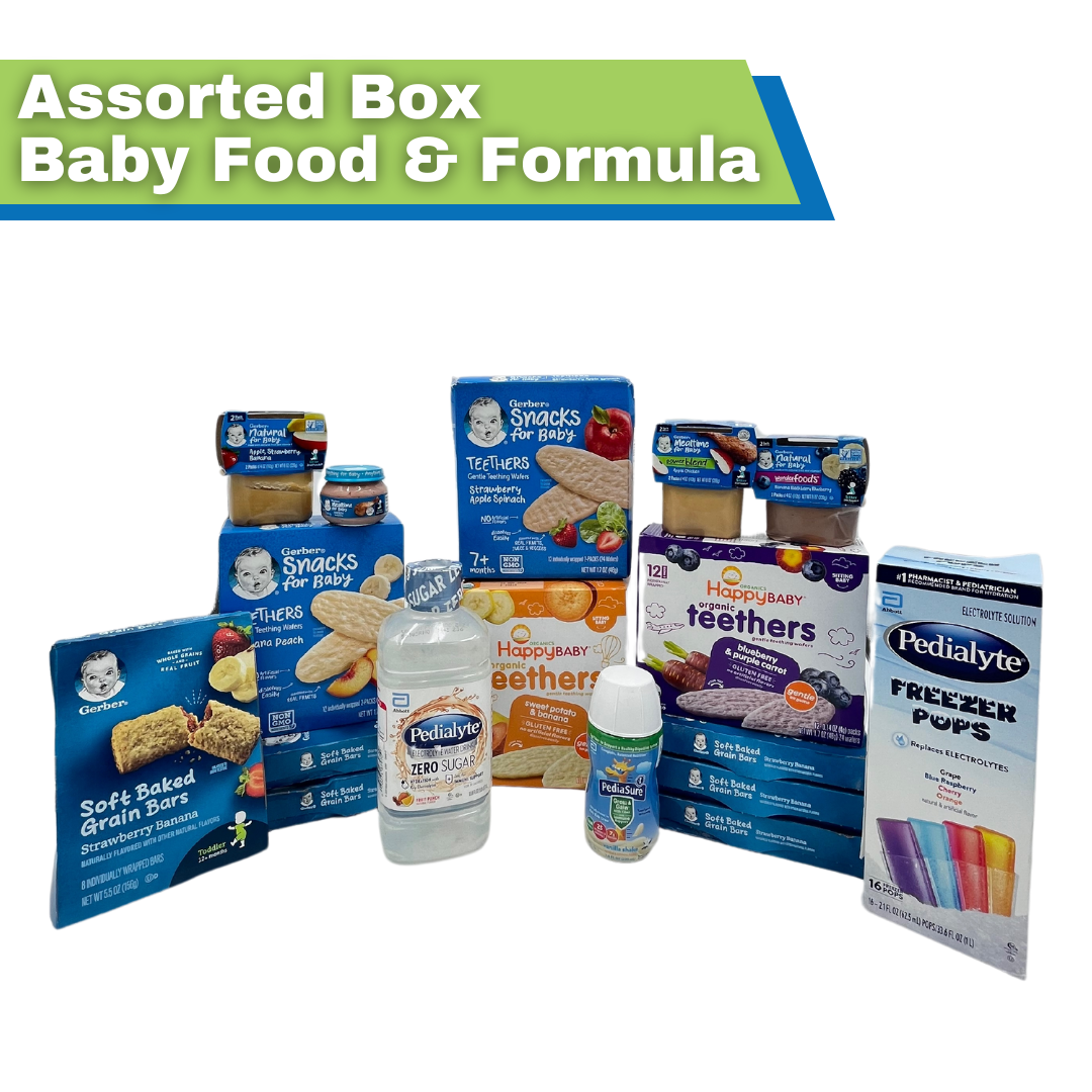 Baby Formula, Food, Other Baby and Toddler Products: Assorted Box ...